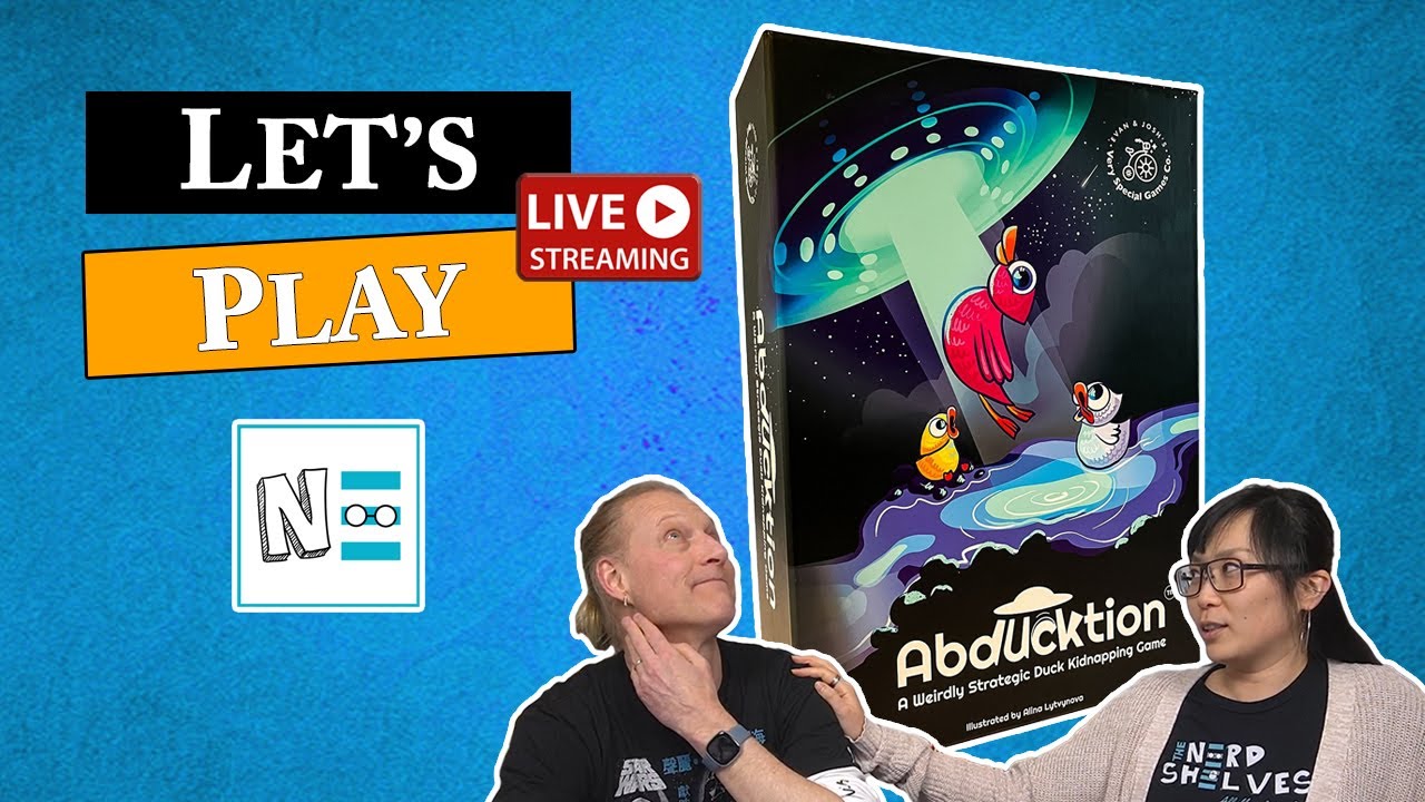 Let's Play ABDUCKTION - Live Board Game Playthrough & Review e147 - YouTube