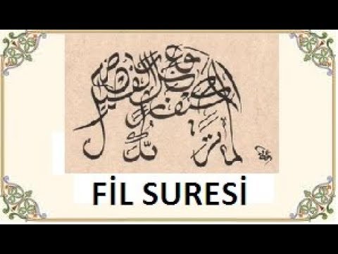 FİL SURESİ - OKUNUŞU ve MEALİ