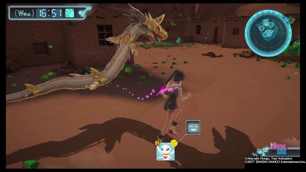 Digimon World: Next Order | Dead End Town Material Map - YouTube