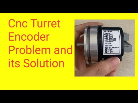 #cnc turret encoder problem and solution - YouTube