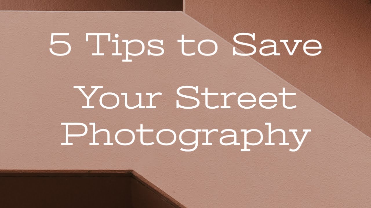 5 Street Photography Tips for Beginners - YouTube
