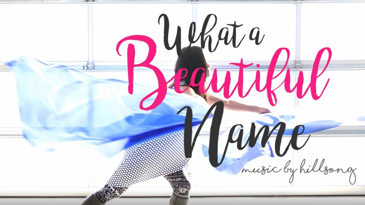 Worship Dance Silk Flags What A Beautiful Name By Hillsong ft Claire ...