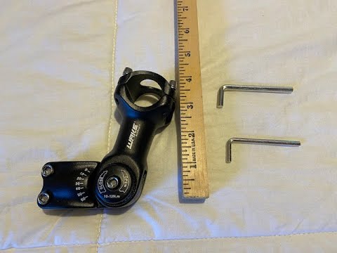 How to install an Adjustable Extension Handlebar Tube on your Himiway E ...