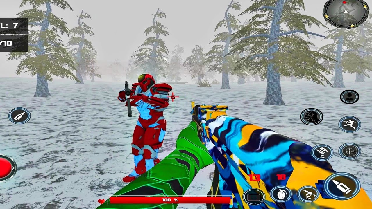 Robot FPS Shoot Strike - Counter Terrorist Robot Game - GamePlay ...