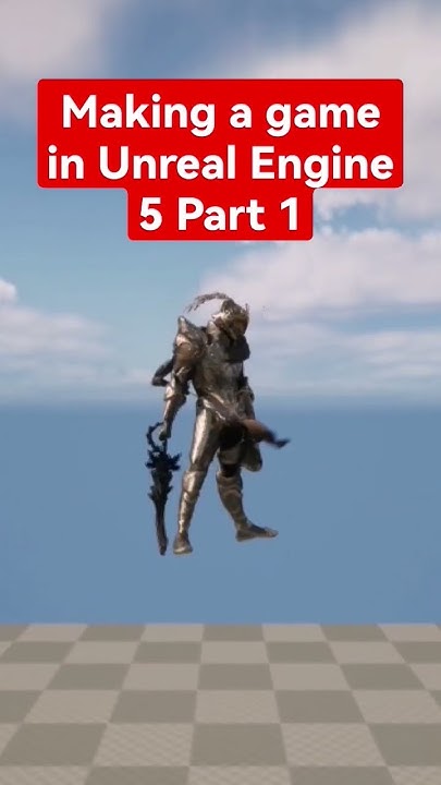Making a Game in Unreal Engine 5 - Part 1 Adding Movement in 2 axis #ue5 #gamedev #unrealengine ...