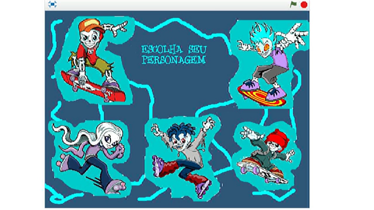 Trailer-Spooky Skaters The Game(Jogo disponivel no site,link do site na ...