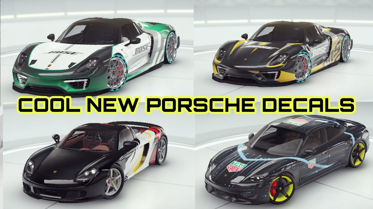 New amazing Porsche Exclusive Decals 🤩,Asphalt 9 City of Lights Update ...