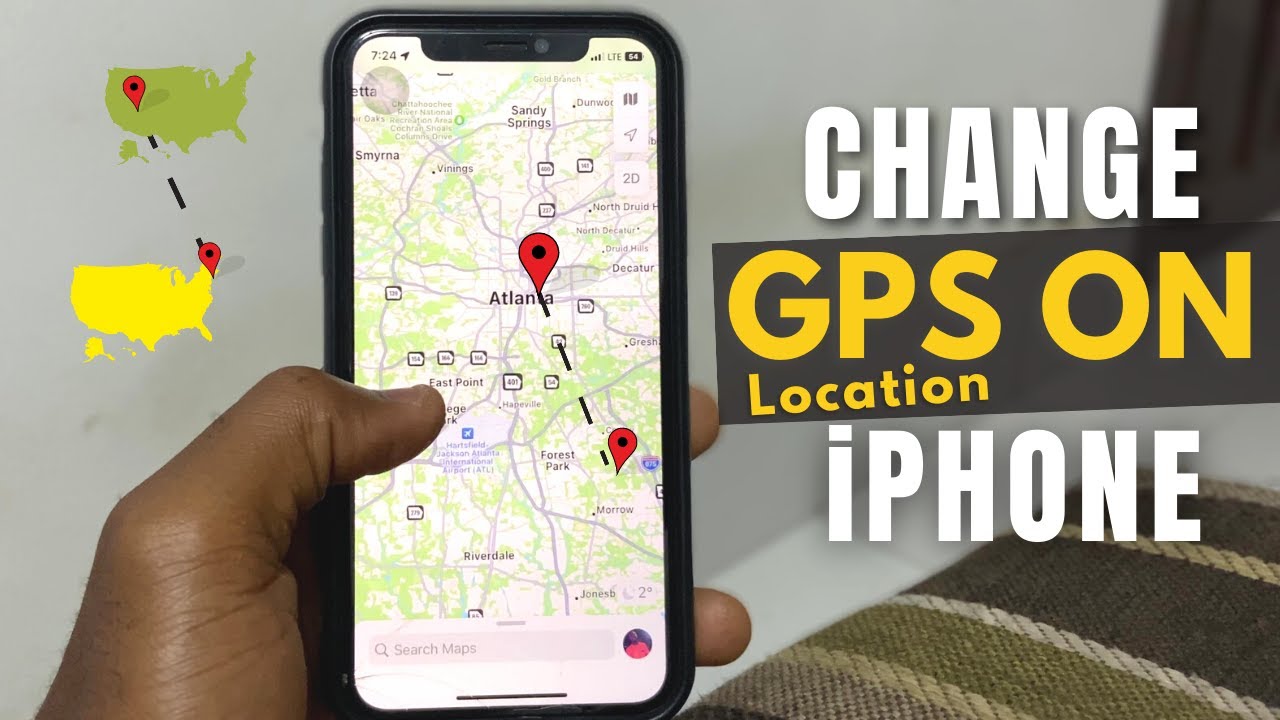 Fake Your Location on iPhone - Move your Location Anywhere - YouTube