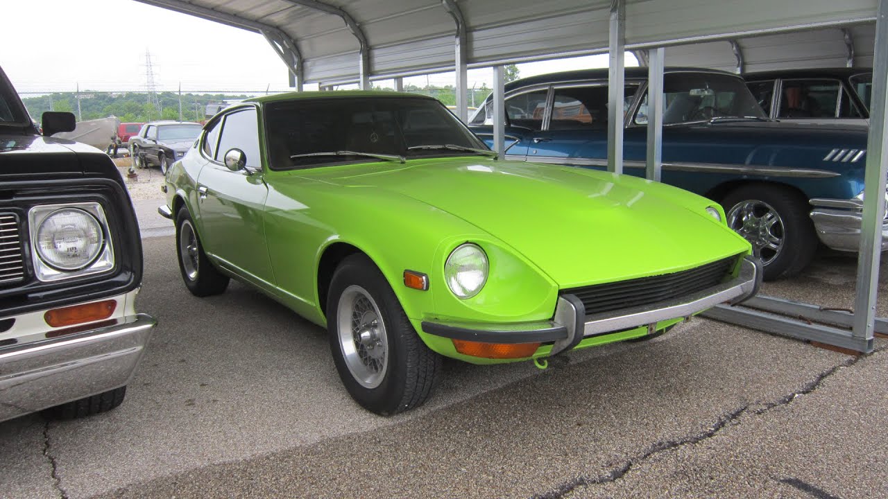 1972 Datsun 240Z 4 Speed | Full Tour & Start Up - YouTube