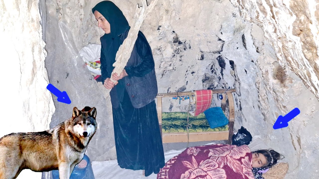 The nomadic life of Fatima, fear and terror in the cave from the sound ...