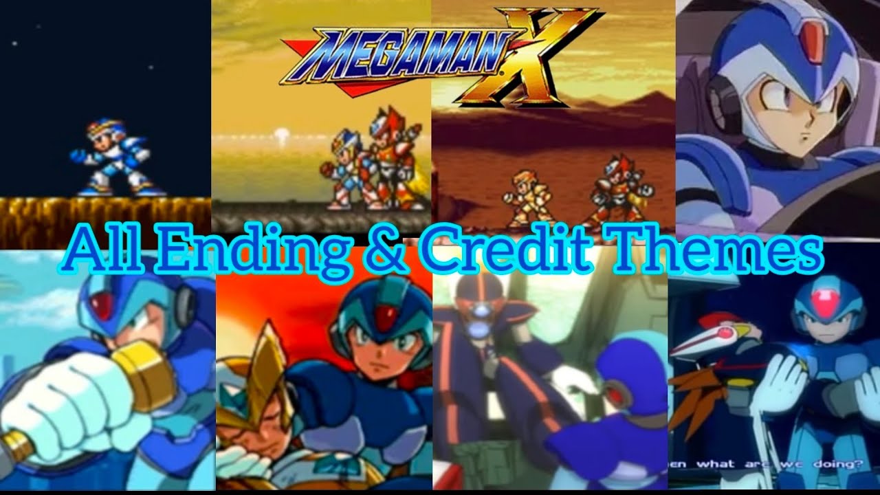 Mega Man X-X8 All Ending & Credit Themes - YouTube