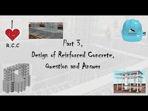 Part 3 - Design of Reinforced Concrete - Question and Answer - YouTube