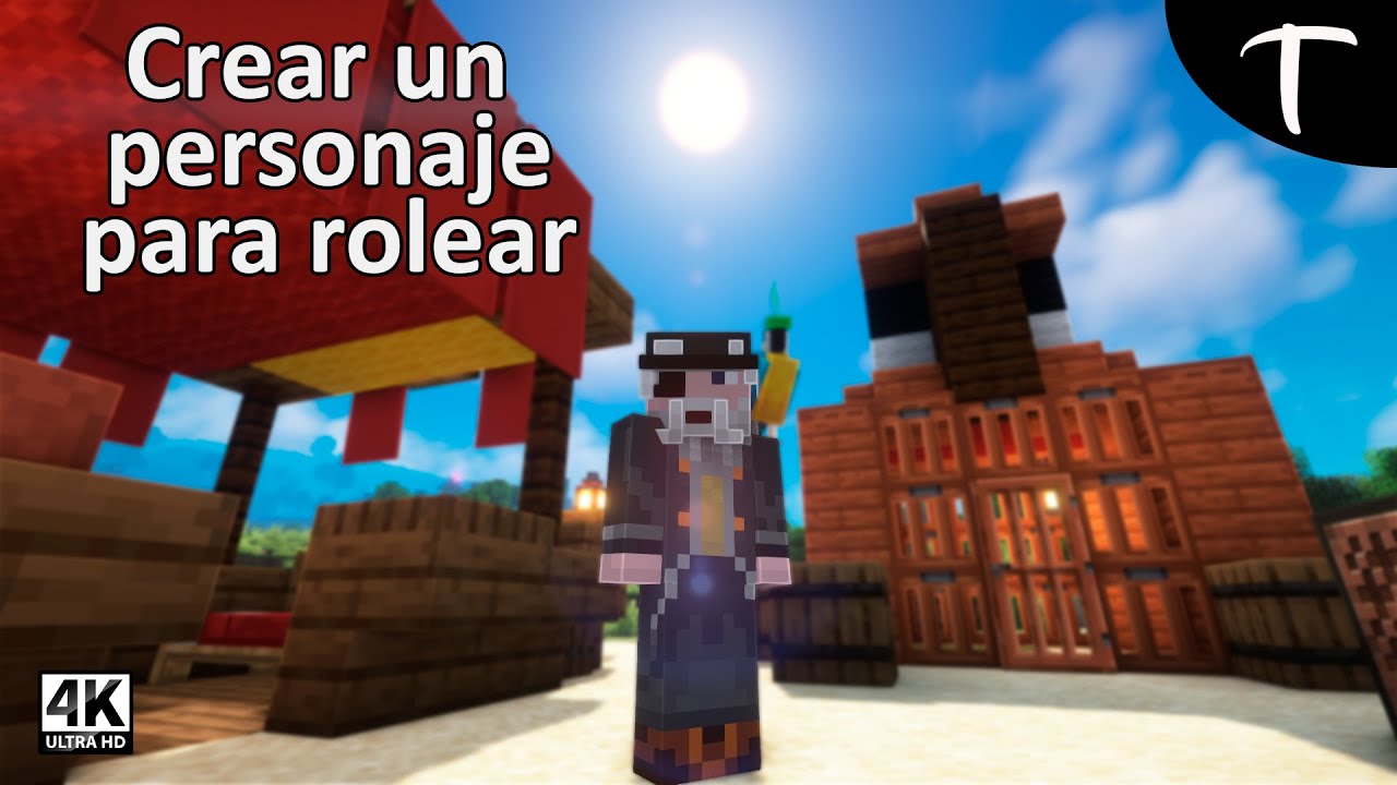 Como crear un personaje para rolear en Minecraft [Tutorial] - YouTube