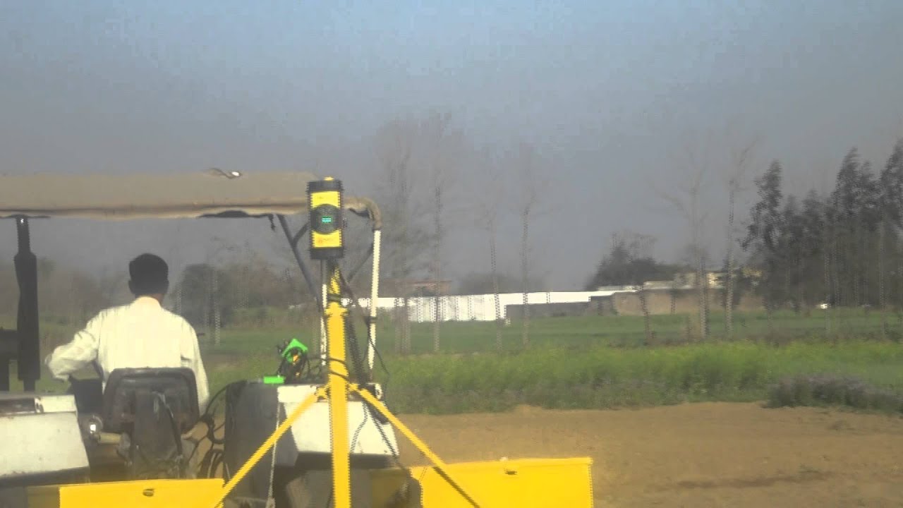 Laser Land Leveling India - YouTube