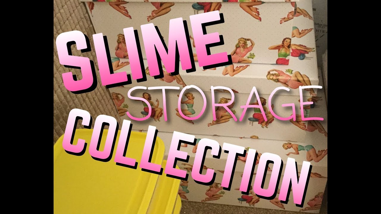 SLIME STORAGE SETUP!! | Slimes By Jessie - YouTube