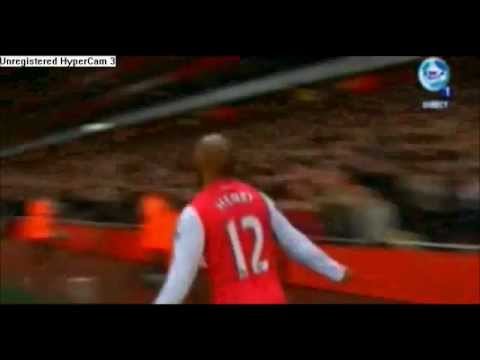 Henry comeback goal vs Leeds (FA cup Arsenal vs Leeds 1:0) 9.1.2012 ...
