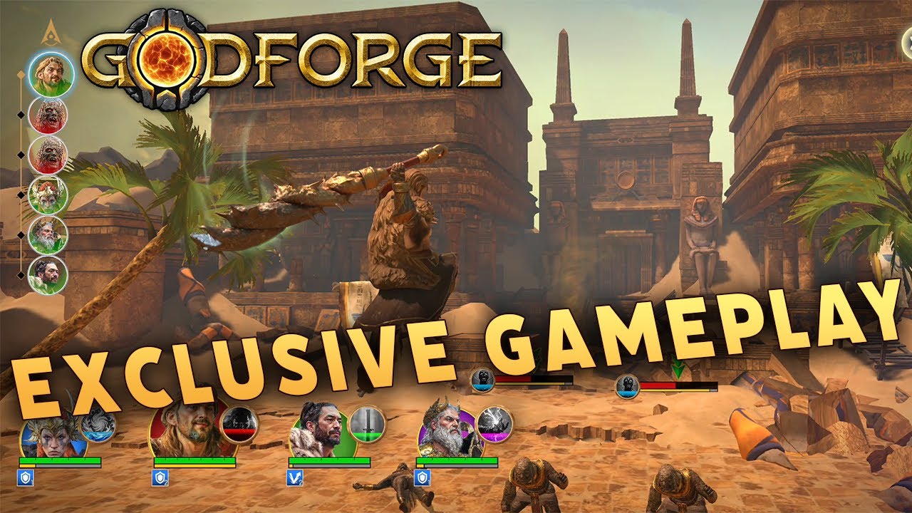 GodForge Exclusive Gameplay Looking AMAZING! - YouTube