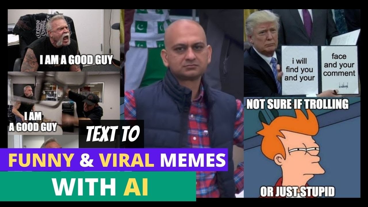 Text to memes with AI || How to make viral memes with Ai || Trending ...