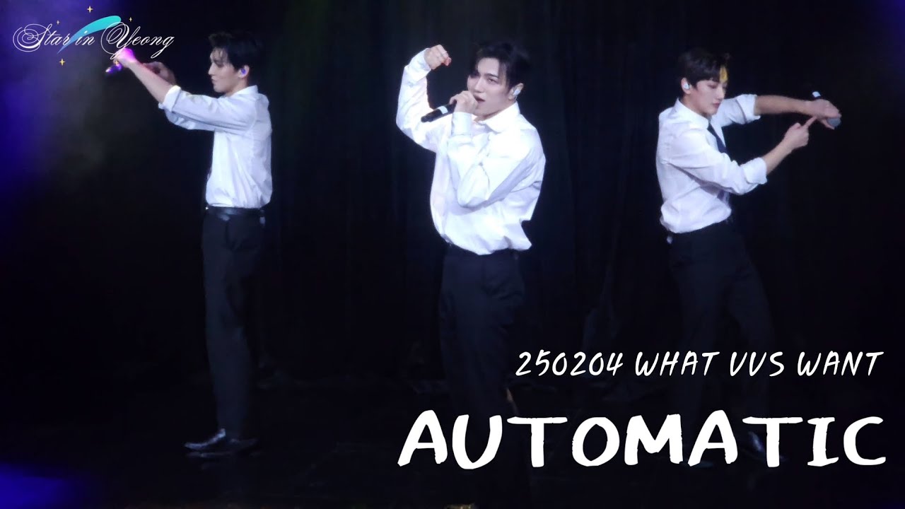 [FULL CAM 4K] “VANNER(배너) - AUTOMATIC” @ 250204 WHAT VVS WANT - YouTube