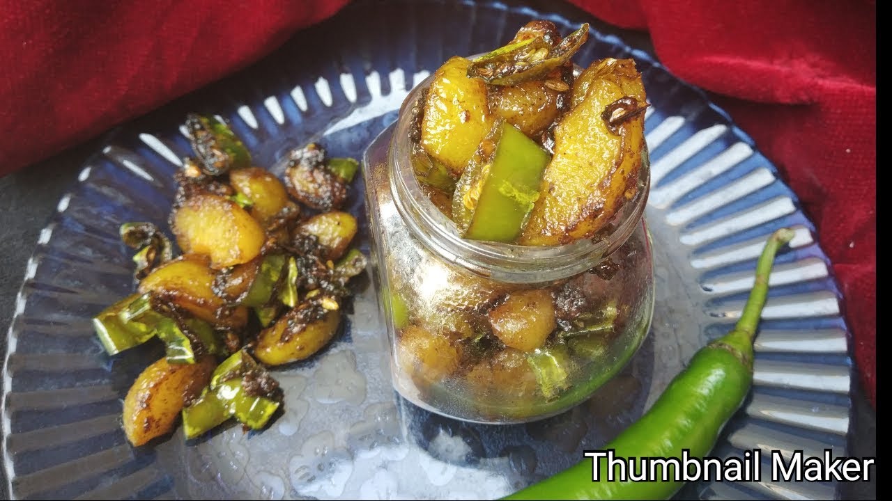 Amla achaar - Instant amla achaar - Amla pickle - Amla & green chilli ...