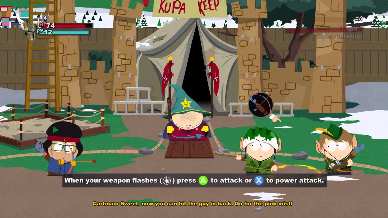 South Park - Stick of Truth (Gameplay) - YouTube