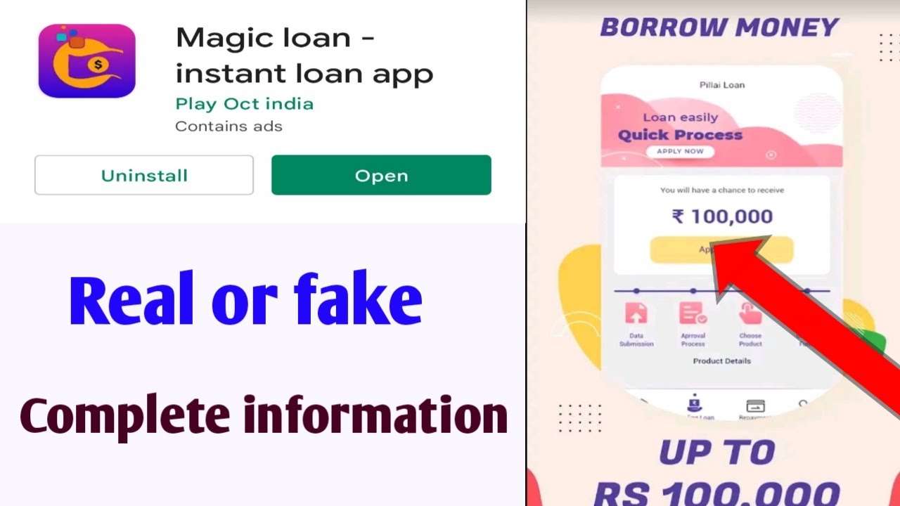 Magic loan app/Magic loan app review - YouTube