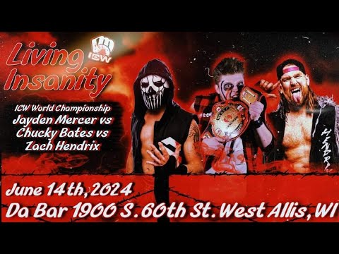 Zach Hendrix vs Chucky Bates vs Jayden Mercer (ICW World Heavyweight ...