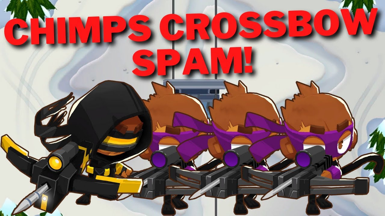 ALPINE RUN CHIMPS With Crossbows is Easy! Bloons TD 6 - YouTube