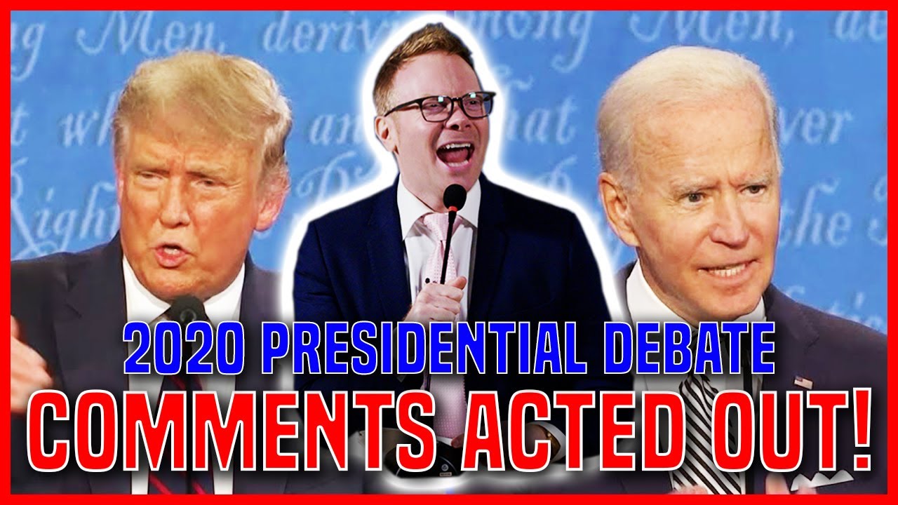 2020 PRESIDENTIAL DEBATE | YouTube Comment Theater - YouTube