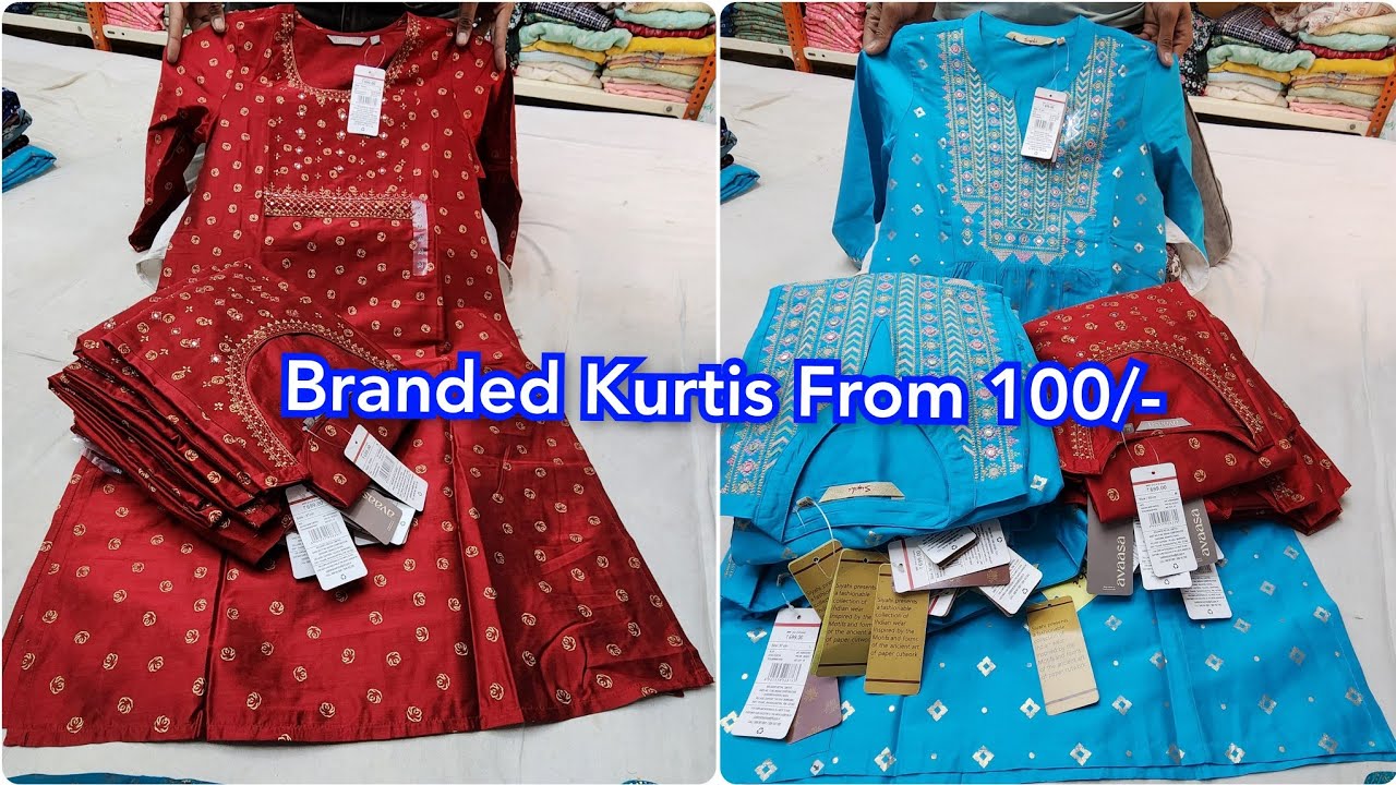 185/- Branded Kurtis Shop in Bangalore||avaasa,leggings,fusion,dhuni ...