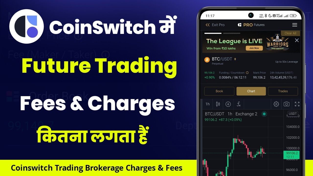 Coinswitch futures trading charges | coinswitch brokerage charges - YouTube