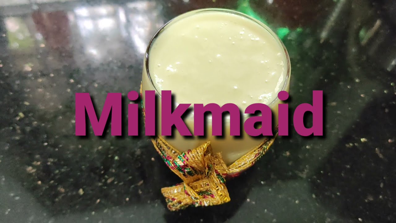 HOMEMADE MILKMAID//CONDENSED MILK RECIPE/HOW TO MAKE MILKMAID AT HOME ...