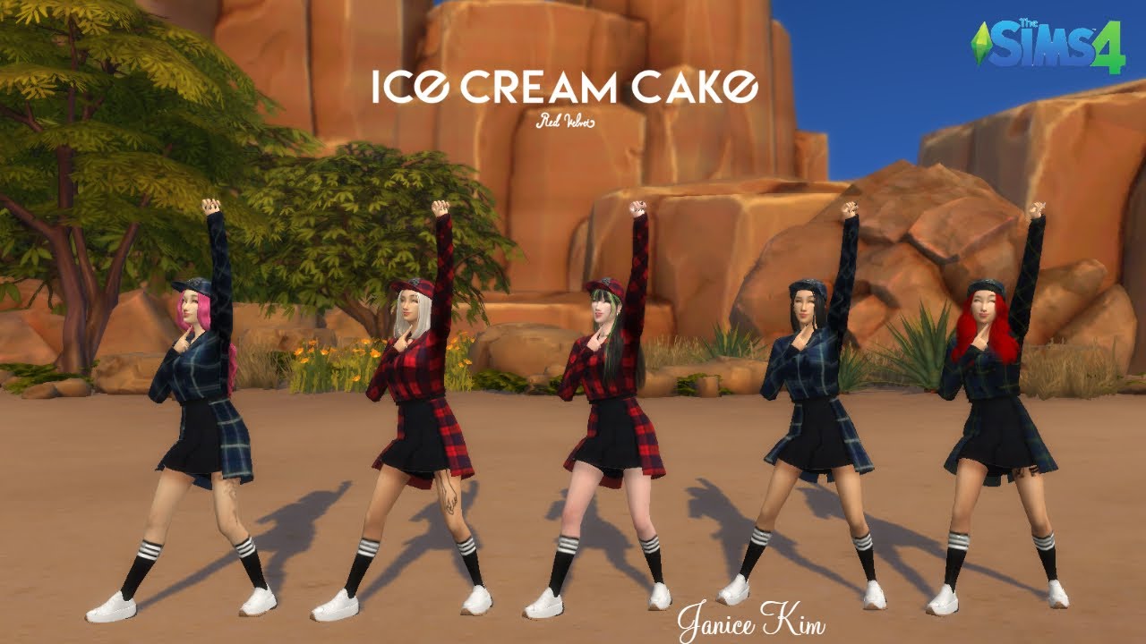 Red Velvet (레드벨벳) - Ice Cream Cake -; The Sims 4 dance cover 🎂 - YouTube