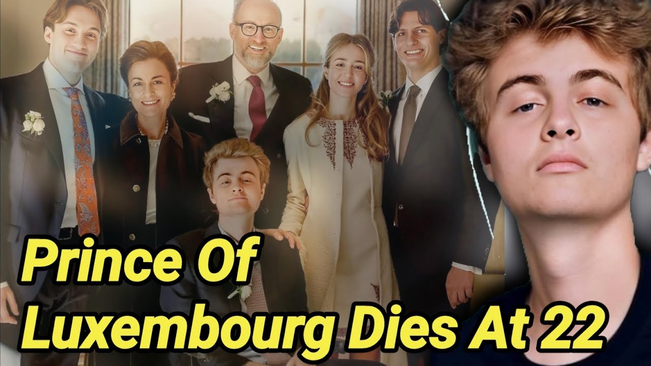 Prince Frederik Dead At 22 | Prince Robert | Luxembourg Prince Died ...