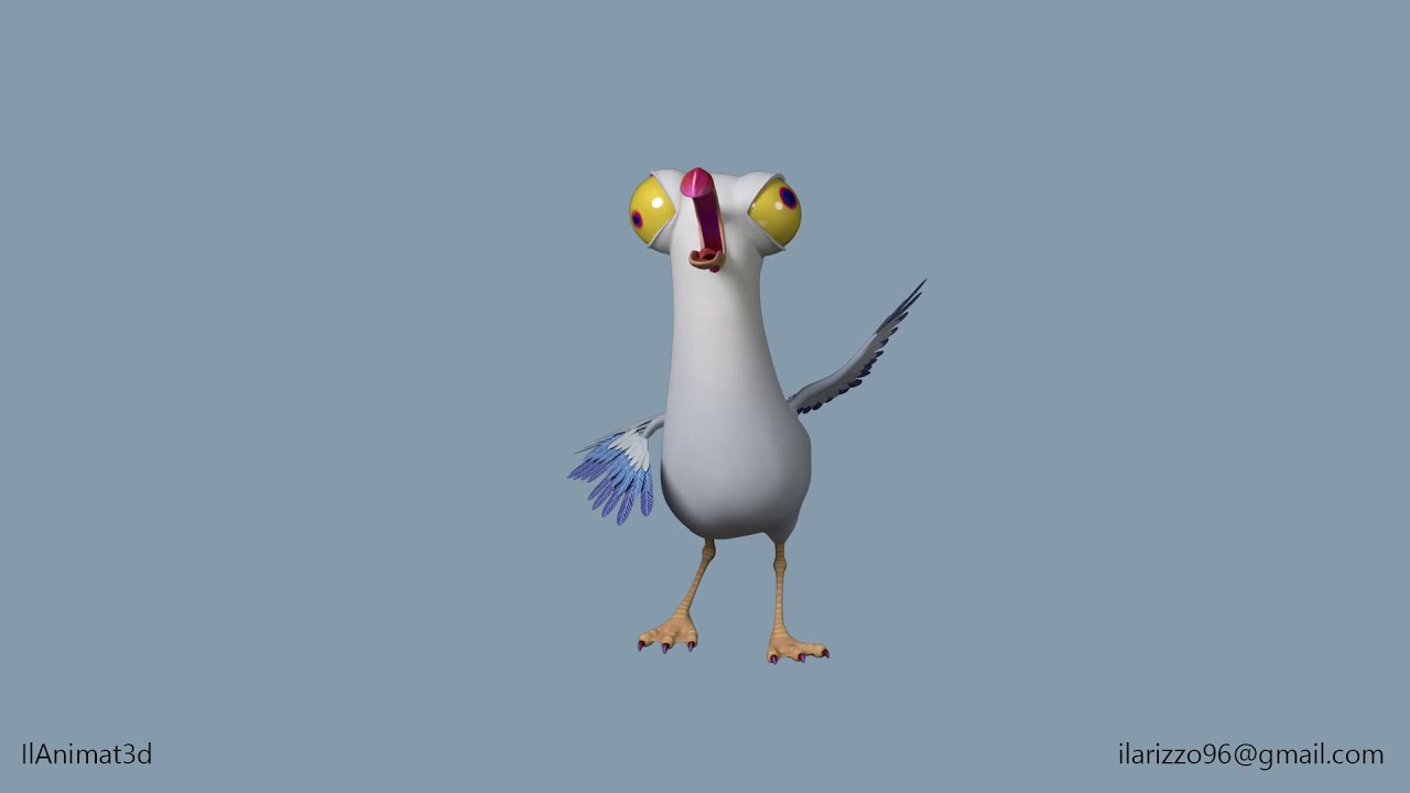 Dance Seagull_3D Animation - YouTube