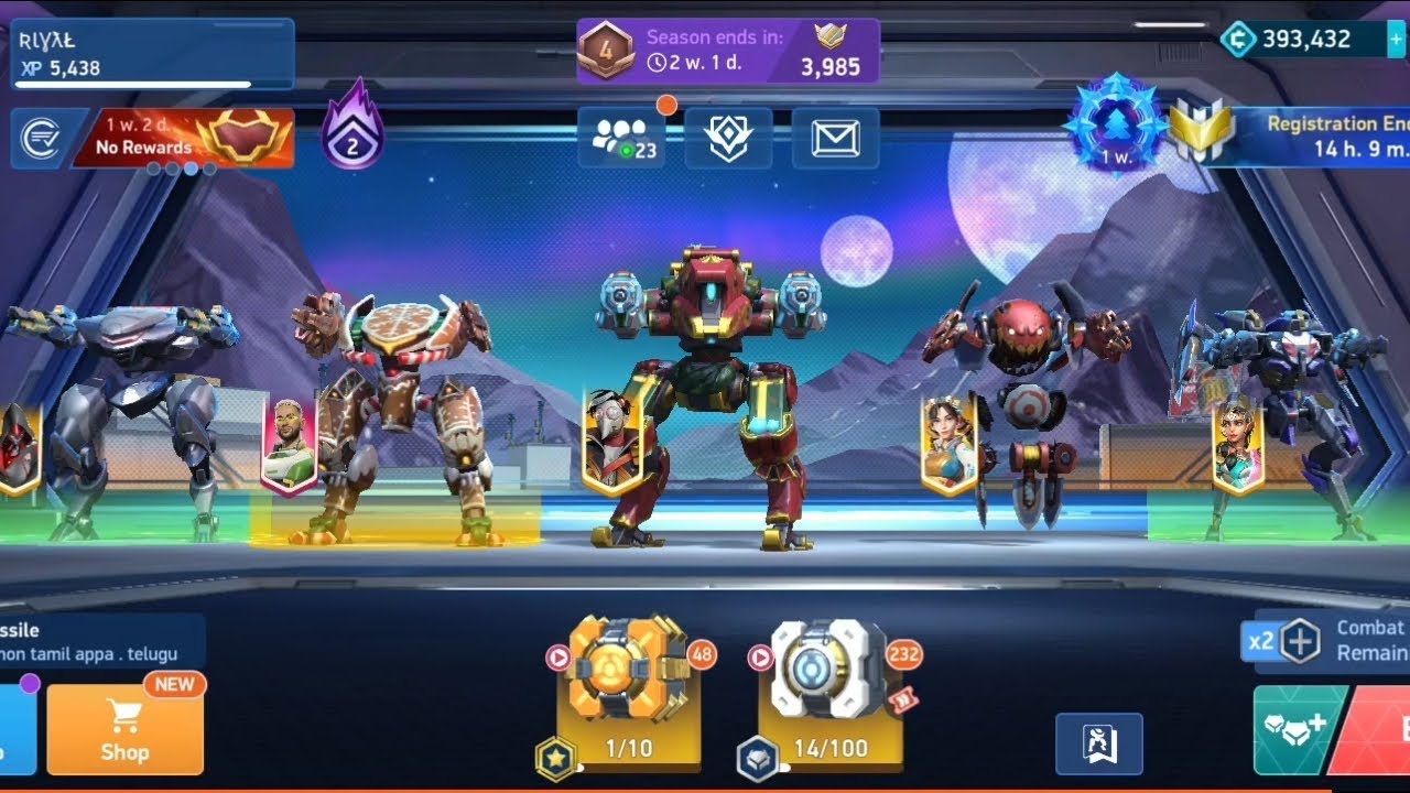MAX HANGER SETUP ||MECH ARENA||DENGEROUS HANGER SETUP FULL MAX - YouTube