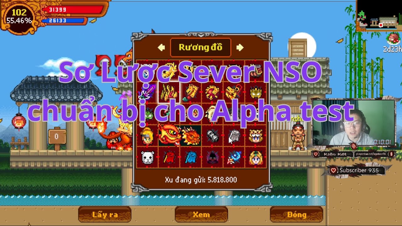 Chuẩn bị Open alpha test sever Ninja school Lậu ngon nhất || Comeback ...