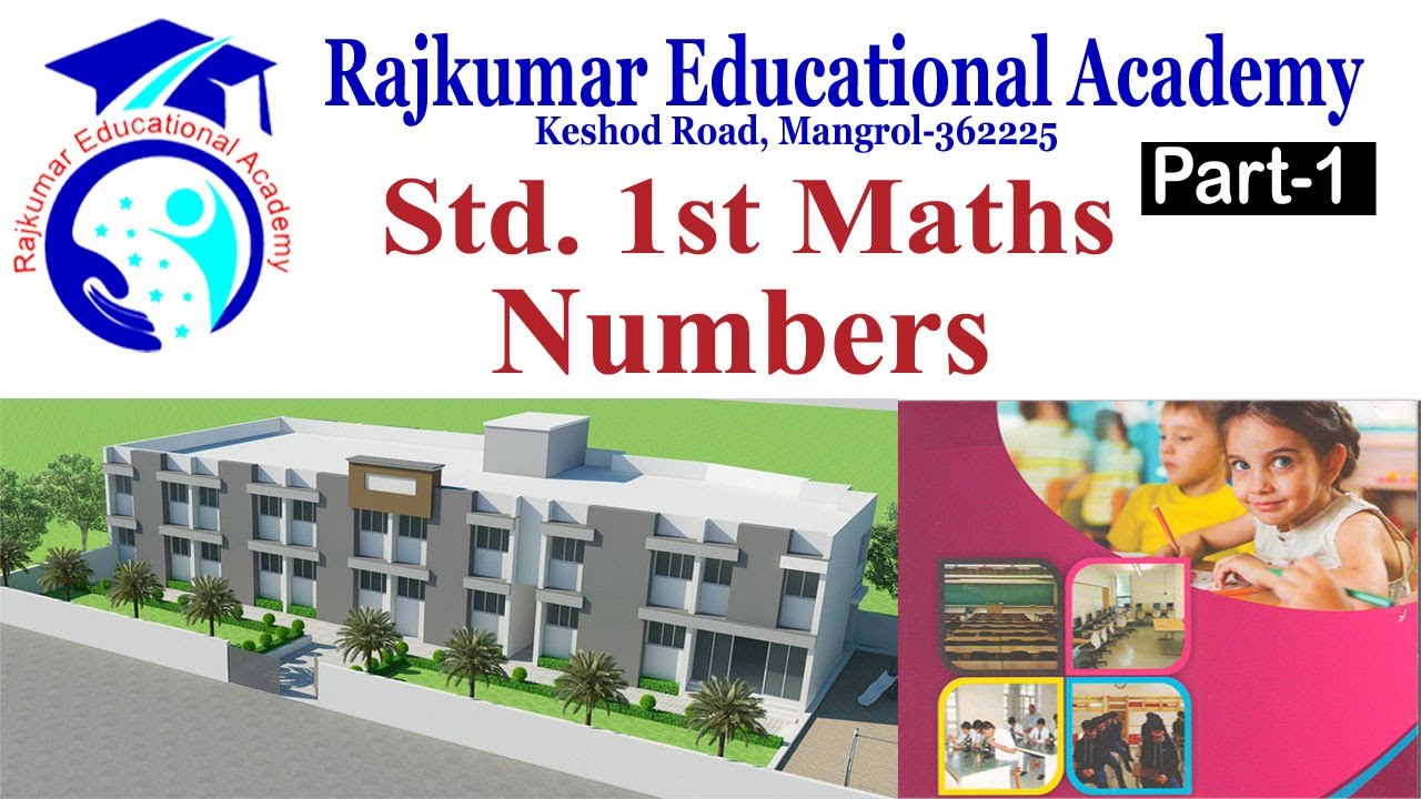 Std 1st Maths Numbers Part-1 - YouTube