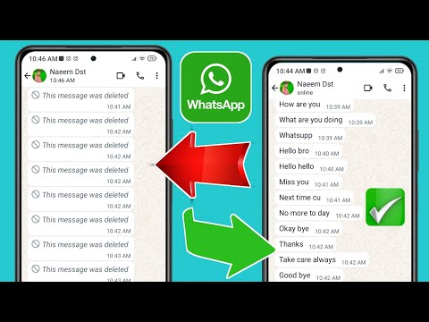 Whatsapp'ta Silinen Mesajlar Nasıl Okunur (Sohbetler Kurtarılır) |  Whatsapp'ta Silinen Mesajları