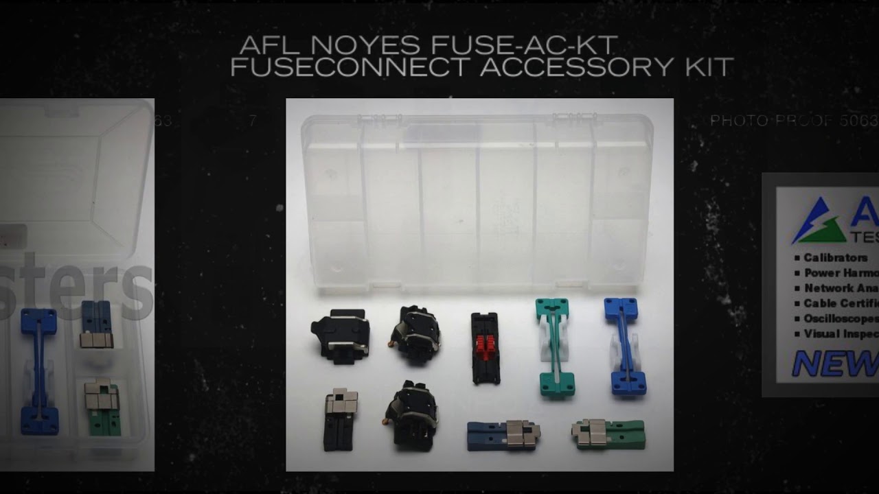AFL Noyes FUSE-AC-KT FUSEConnect Accessory Kit - YouTube