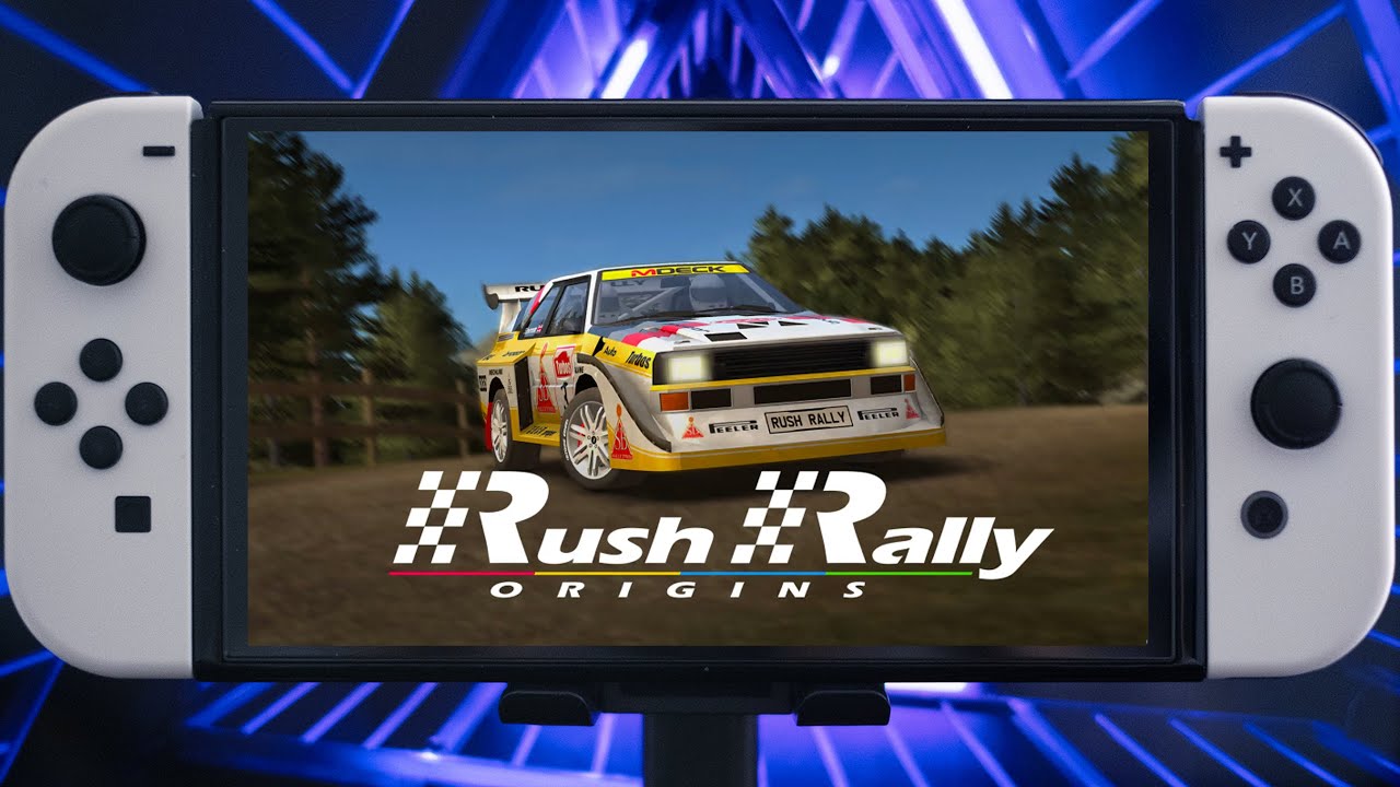 Nintendo Switch Gameplay - Rush Rally Origins on Switch Oled Handheld ...