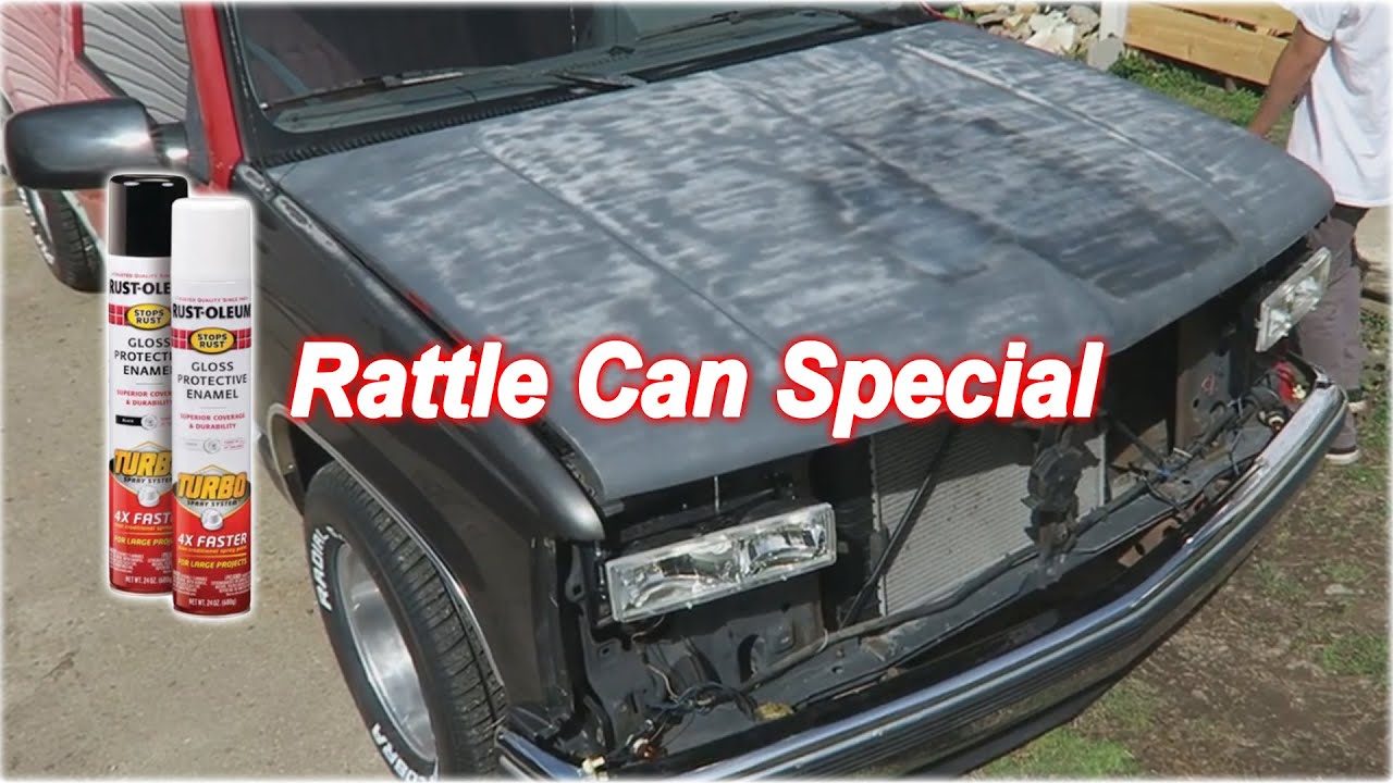 Rusto Turbo Can on Chevy Hood! - YouTube