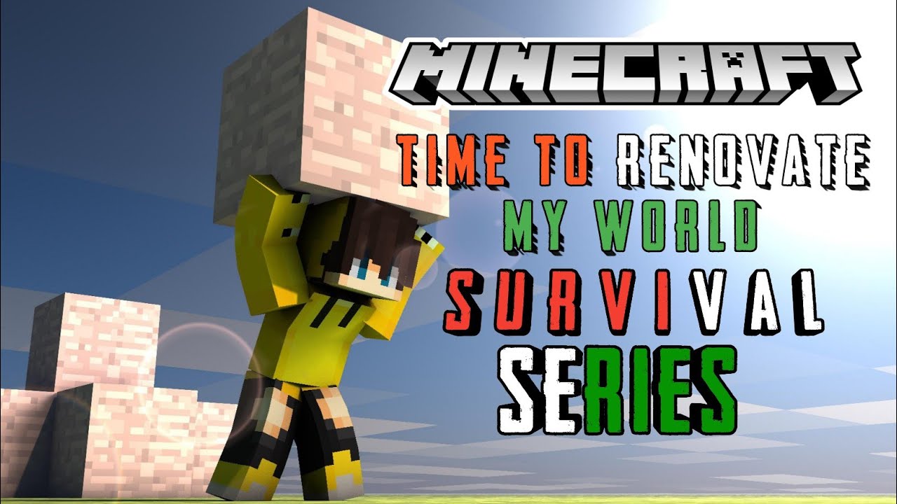 Time to restore my world in Minecraft survival series gameplay in hindi ...