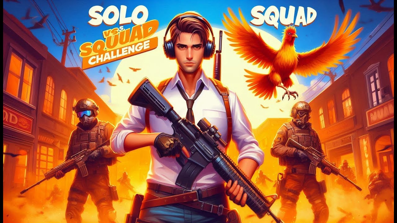 Solo vs Squad Challenge - YouTube