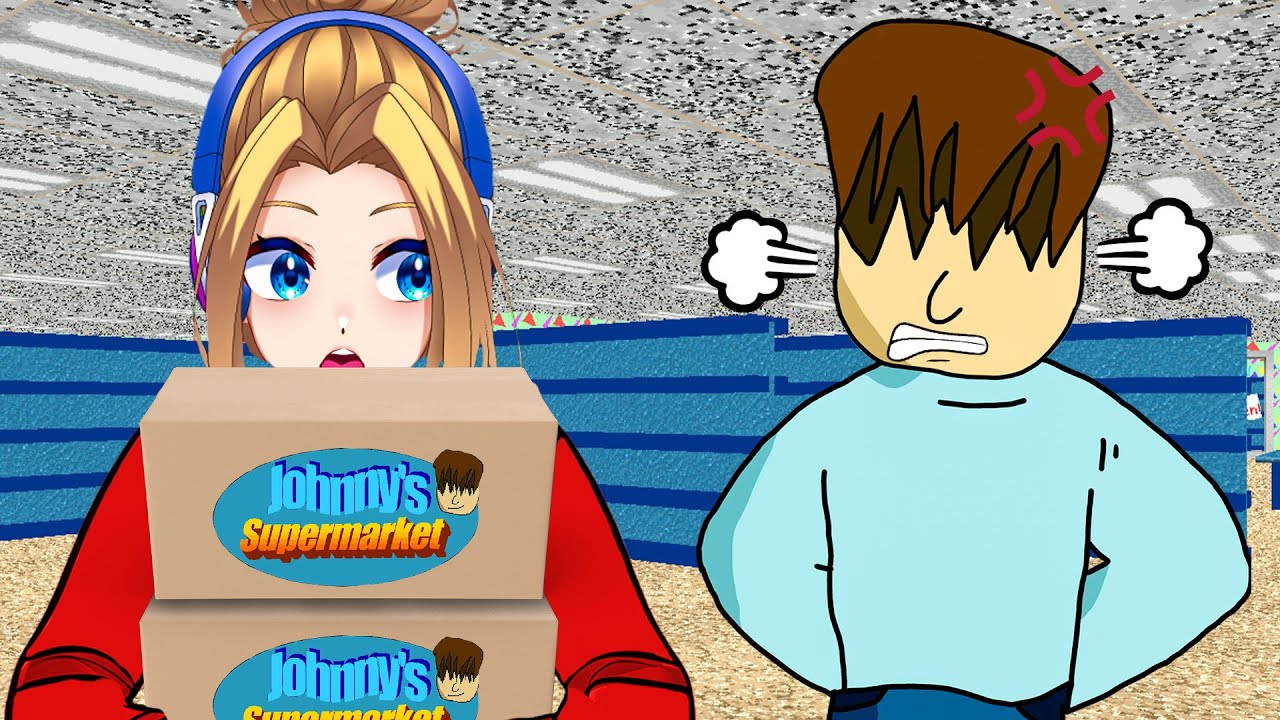 Johnny's NEW Supermarket | Baldi's Basics Mod - YouTube