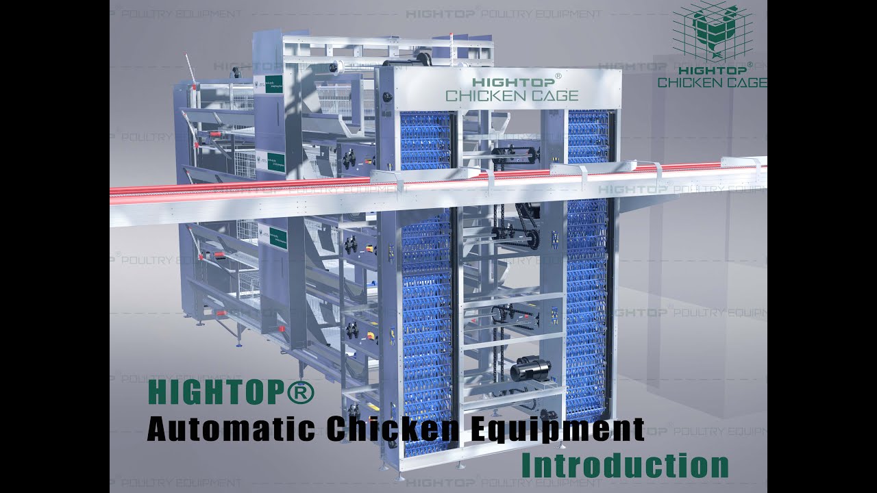 HIGHTOP Automatic Layer Equipment with Pre-fab House - YouTube