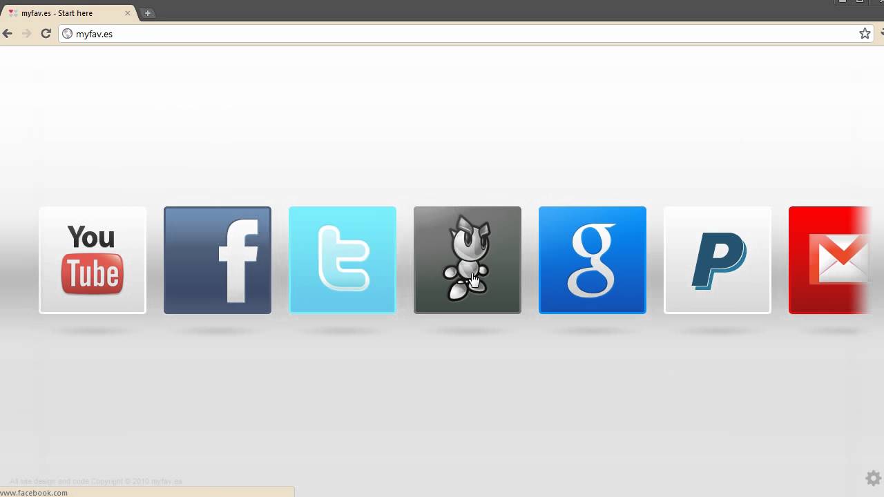 Review: Myfav.es Website [Best Web Browser Homepage] - YouTube