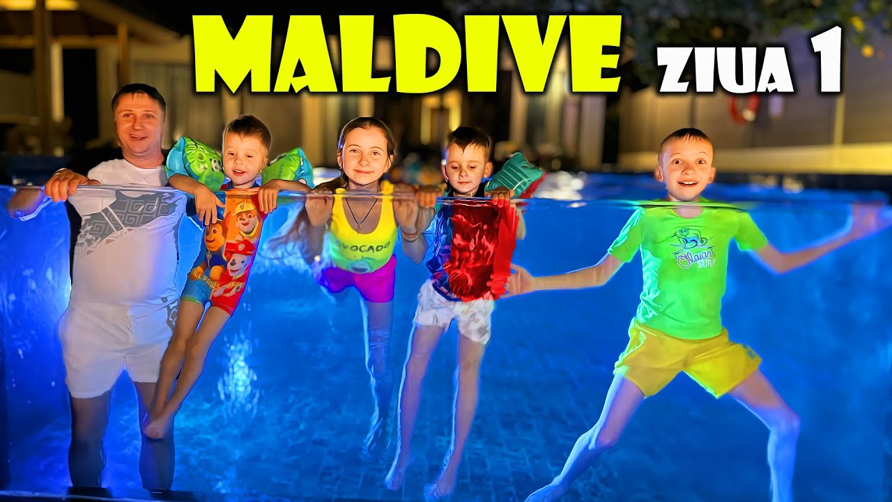 😱 Ne BĂLĂCIM toată NOAPTEA 🌊 SINGURI pe insulă în MALDIVE 🌴 - YouTube