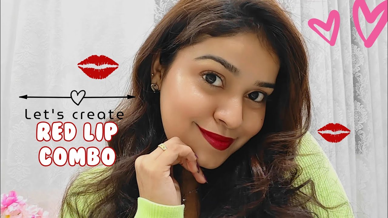 RED LIP COMBO ️ Easy & Quick - YouTube