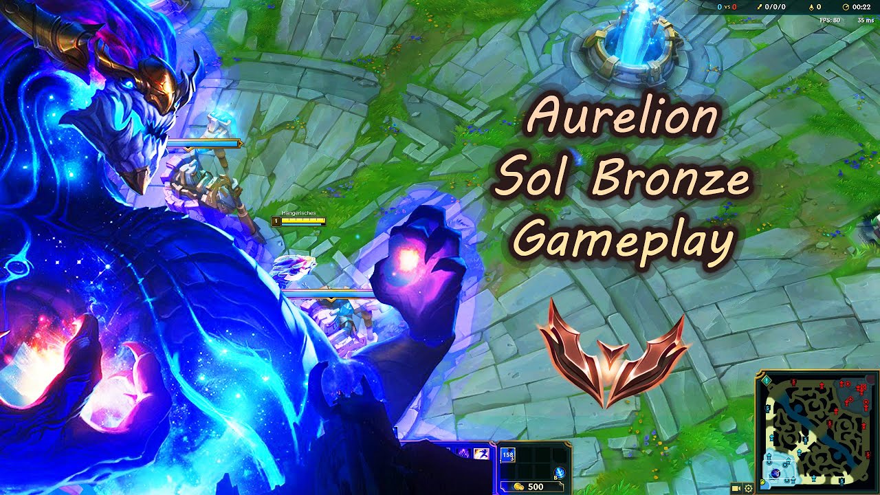 Dominating Low Bronze Elo with Aurelion Sol - YouTube